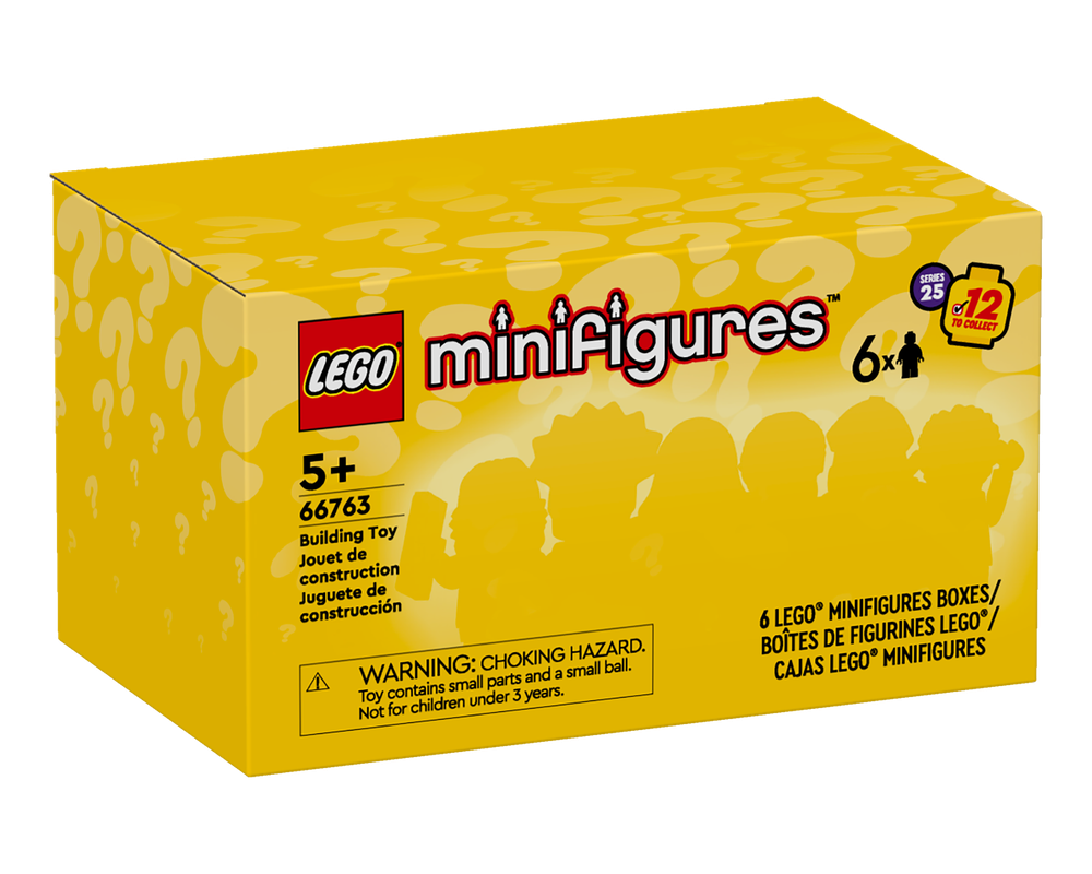 LEGO Set 66763-1 Series 25 - 6 pack (2024 Collectible Minifigures ...