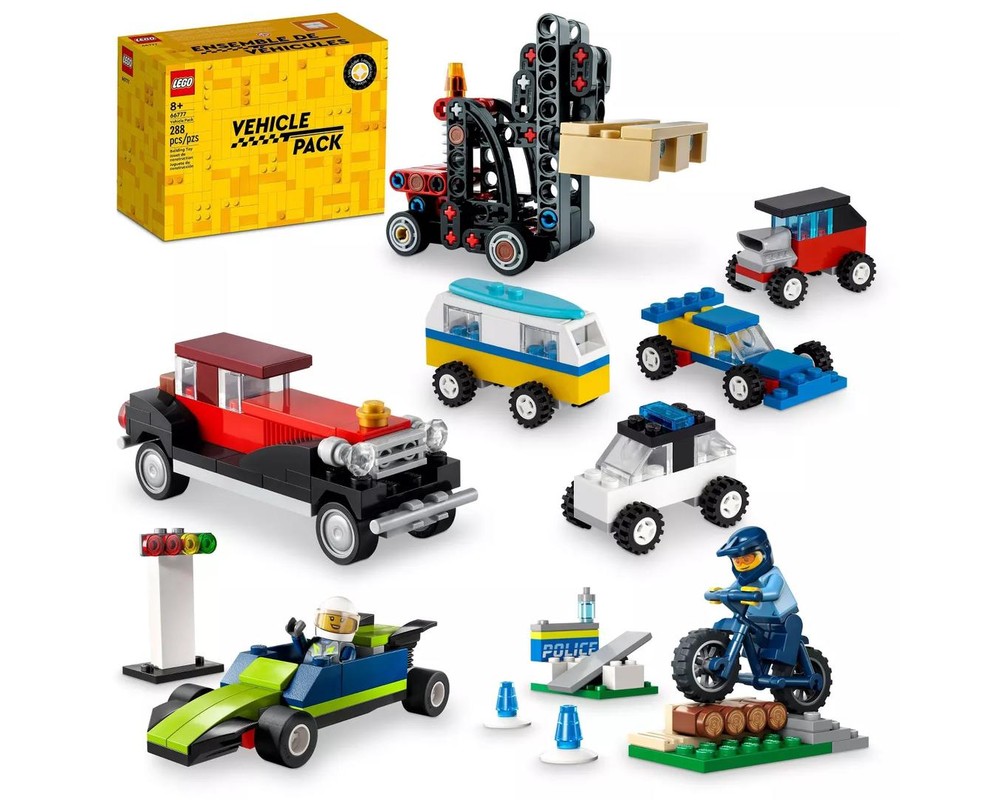 LEGO Set 66777-1 Vehicle Pack (2023 Value Packs) | Rebrickable - Build ...