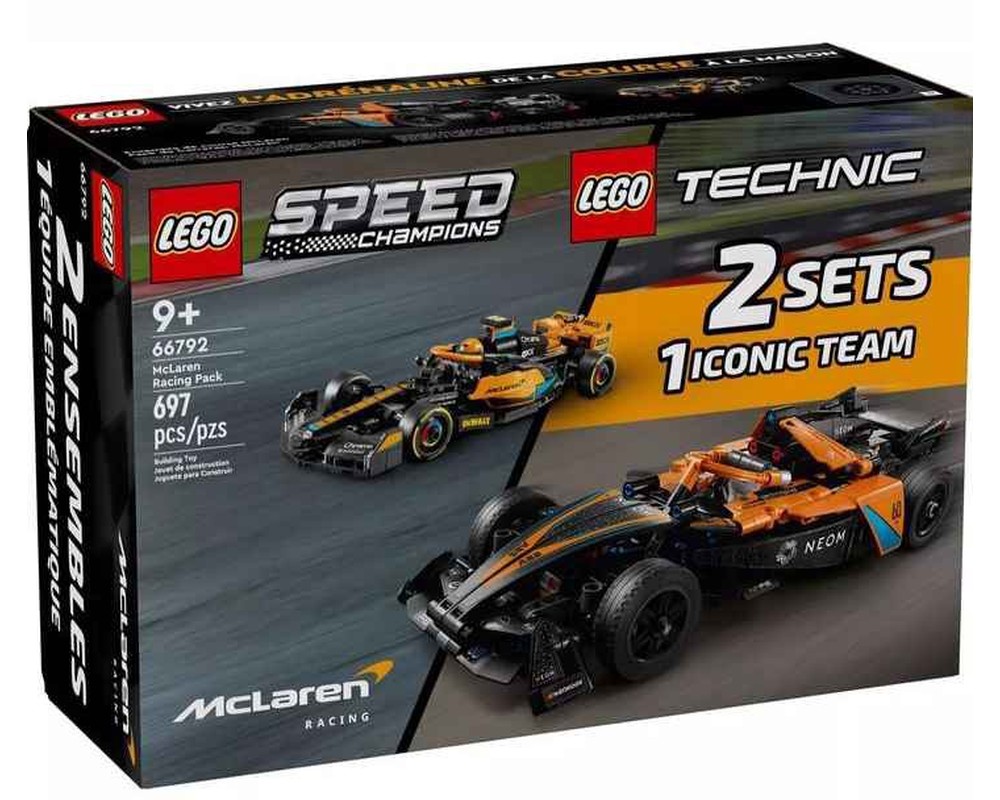 LEGO Set 66792-1 McLaren Racing Pack (2024 Value Packs) | Rebrickable ...