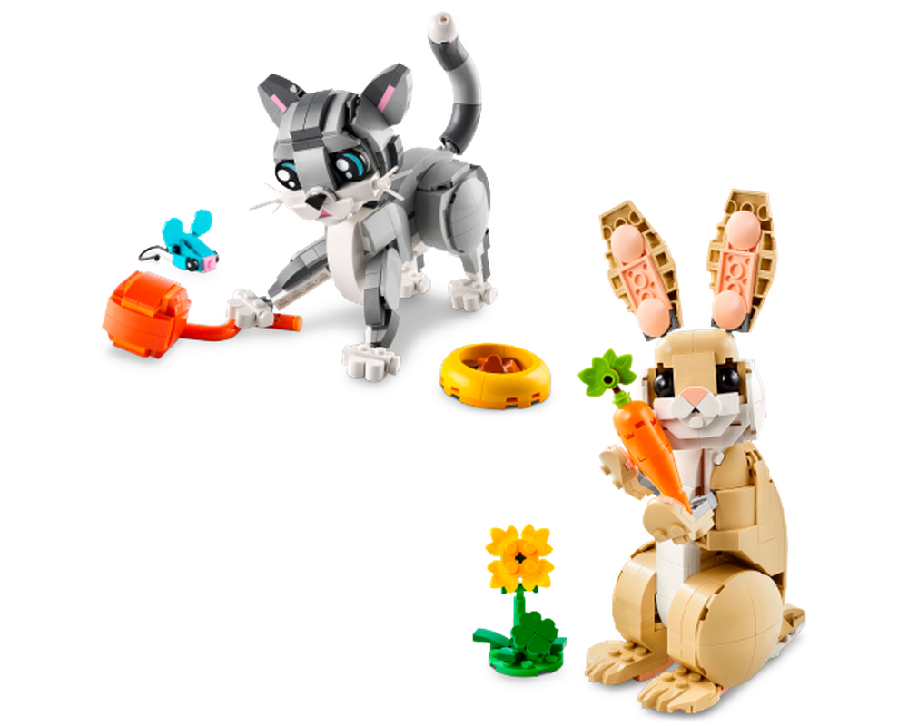 LEGO Set 66810-1 Animal Lover's Gift Set (2025 Creator > Creator 3-in-1 ...