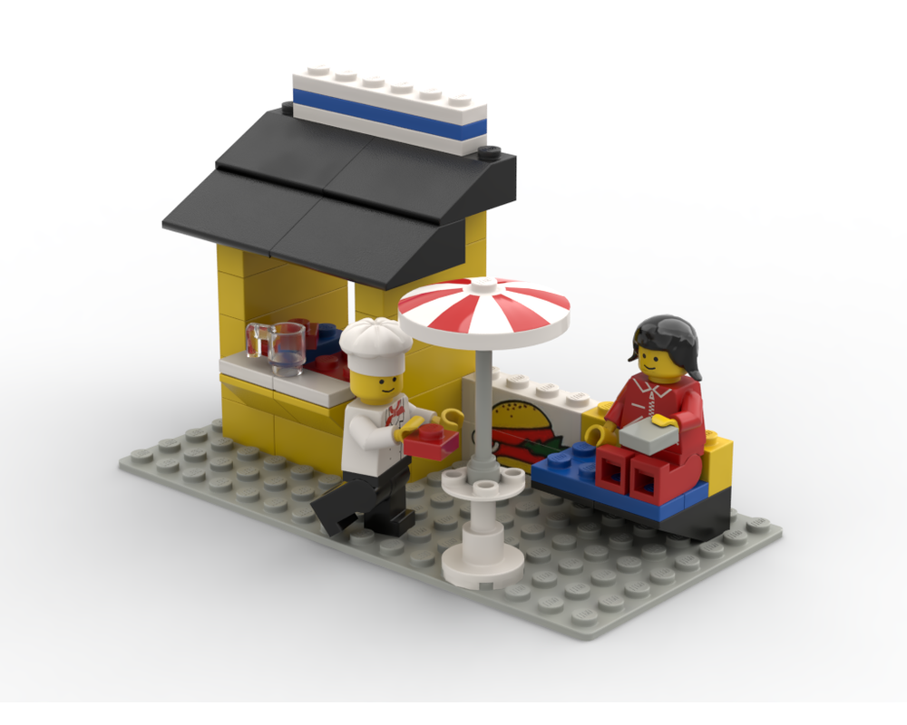 LEGO Set 6683-1-c1 Kiosk (1983 Town > Classic Town) | Rebrickable ...