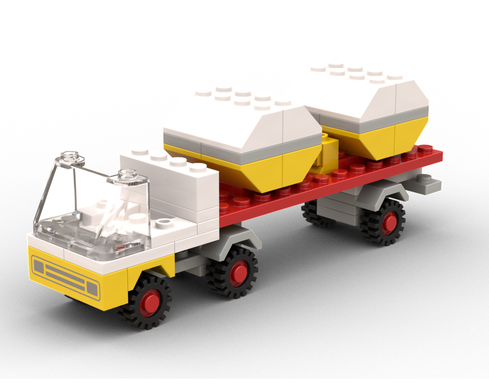 LEGO Set 671-1-c4 Semi Truck (1978 Town > Classic Town) | Rebrickable ...