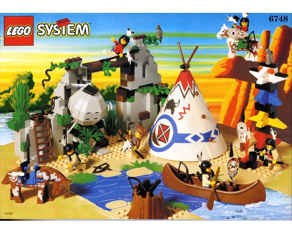 LEGO Set 6748-1 Boulder Cliff Canyon (1997 Western) | Rebrickable ...