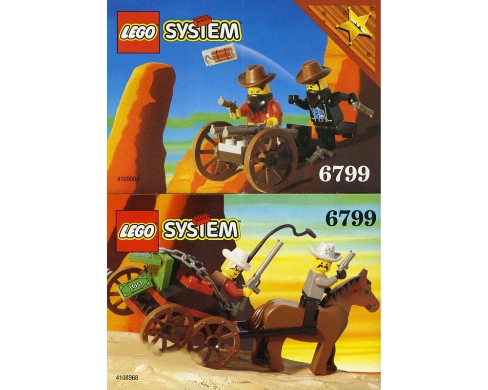 LEGO Set 6799-1 Showdown Canyon (1997 Western) | Rebrickable - Build ...