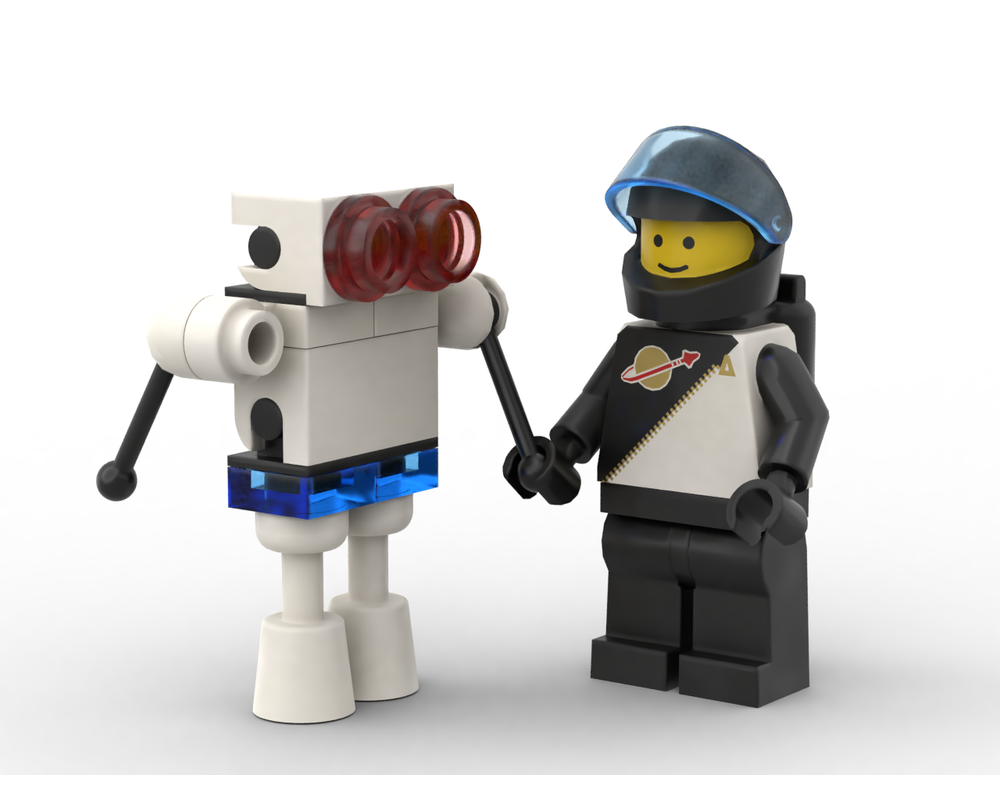 LEGO Set 6810-1-c2 Robot (1989 Space > Futuron) | Rebrickable - Build ...