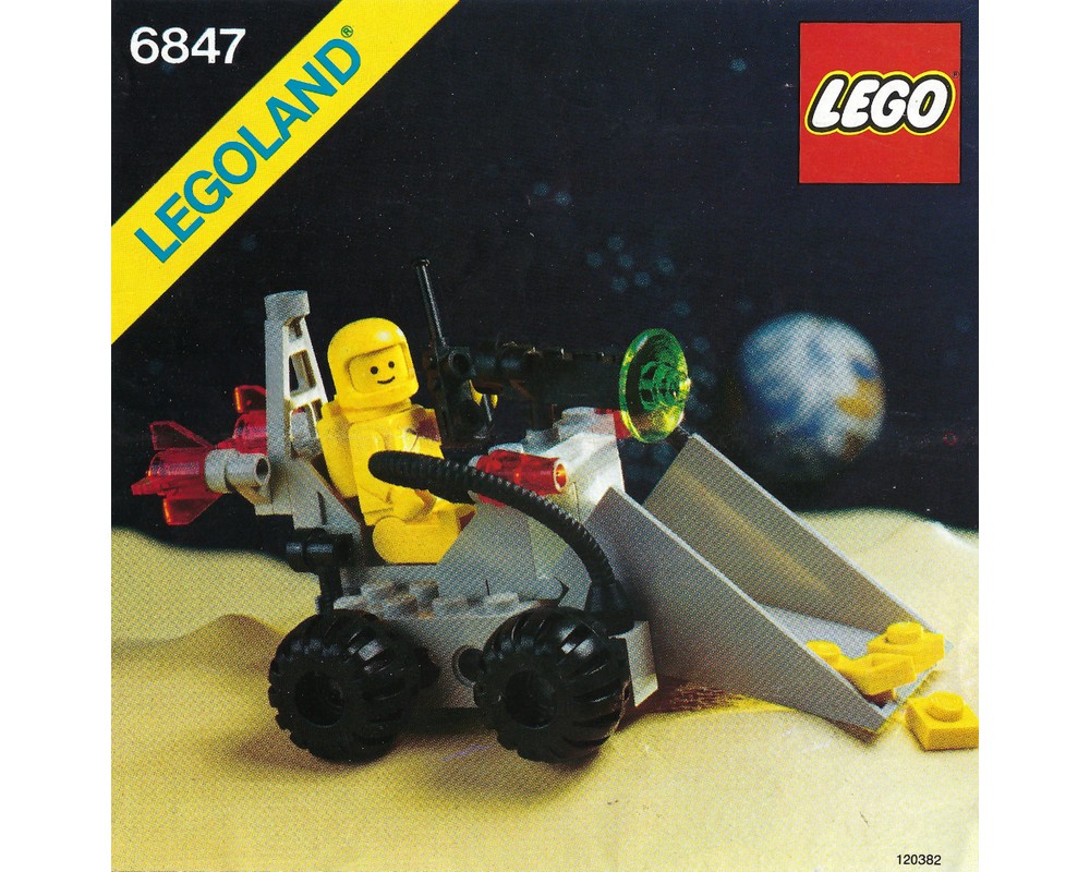 LEGO Set 6847-1 Space Dozer (1985 Space > Classic Space) | Rebrickable ...