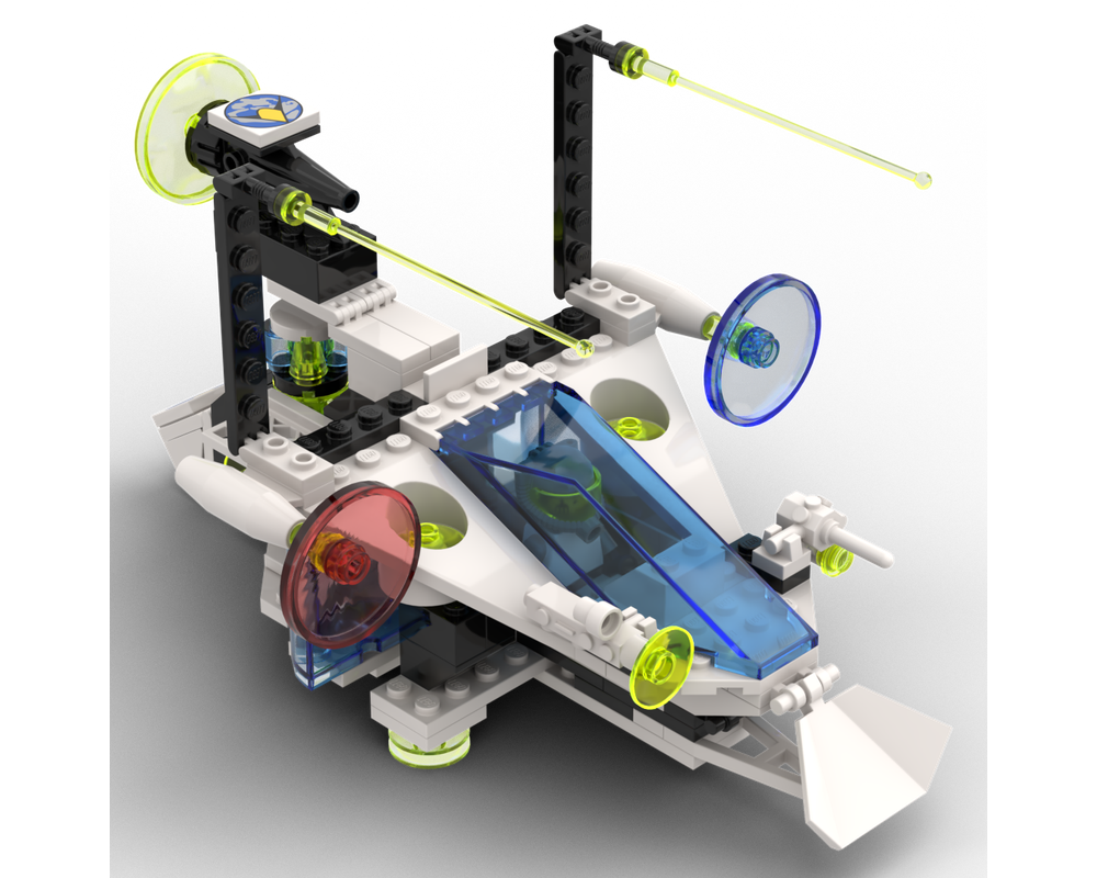 LEGO Set 6938-1-c1 Energy Transporter (1996 Space > Exploriens ...