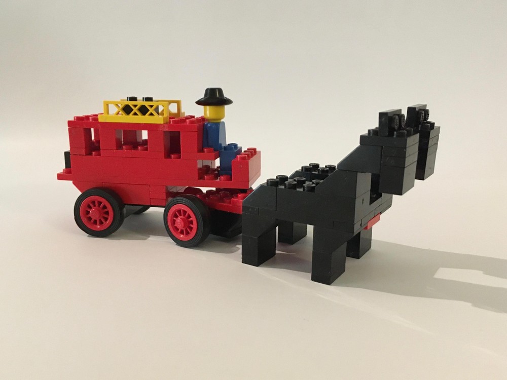 LEGO Set 697-1 Stagecoach (1976 Legoland > Western) | Rebrickable ...