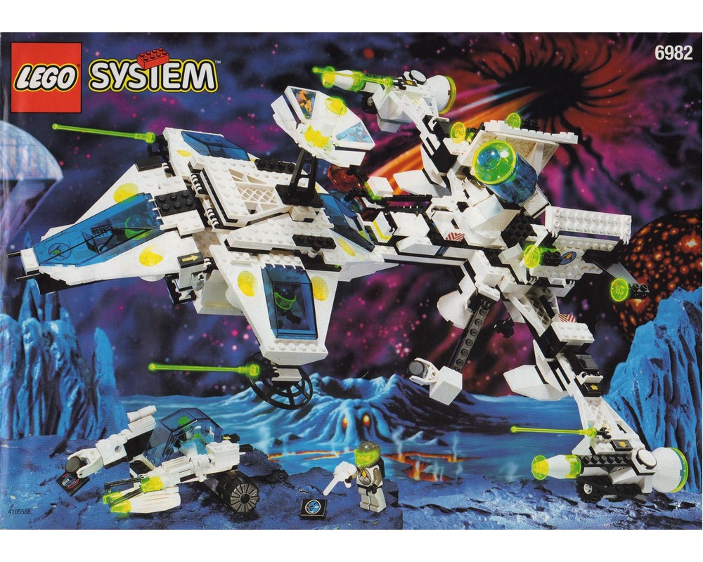 LEGO Set 6982-1 Explorien Starship (1996 Space > Exploriens ...
