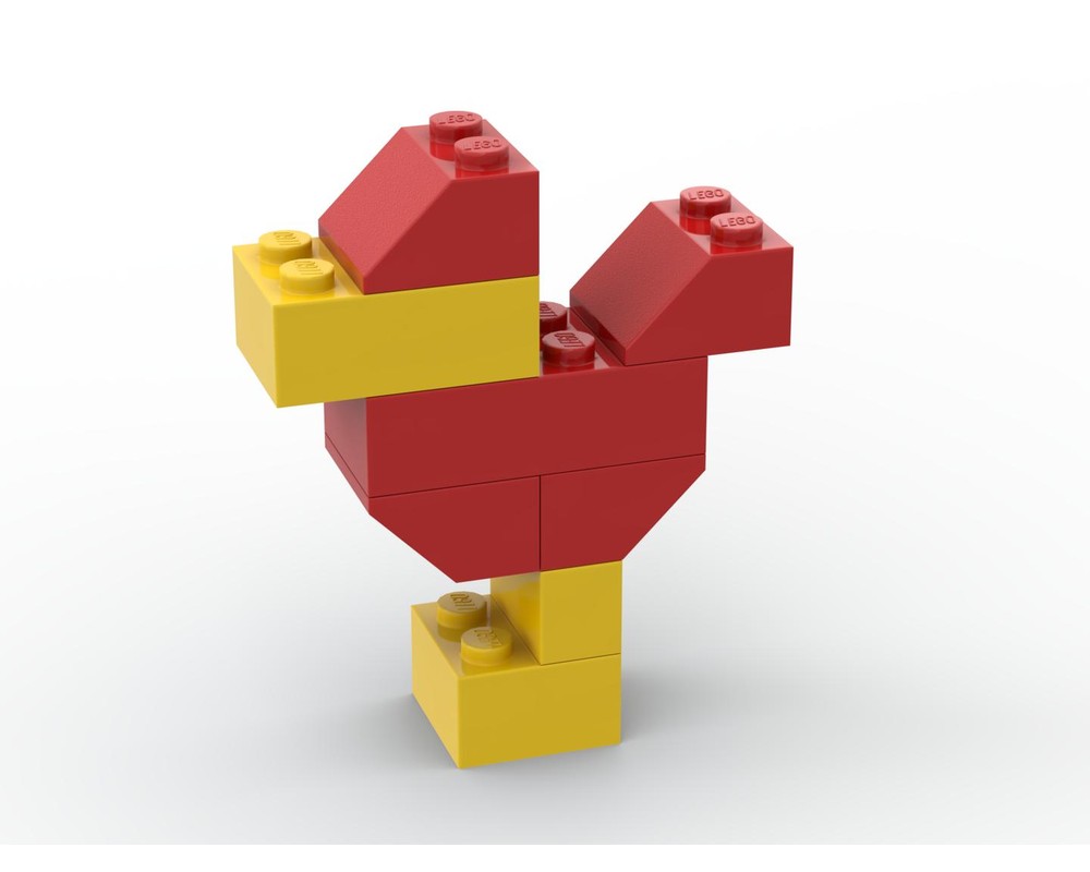 LEGO Set 7-2-c1 Chicken (1979 Universal Building Set) | Rebrickable ...