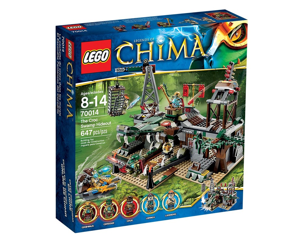 LEGO Set 70014-1 The Croc Swamp Hideout (2013 Legends of Chima ...