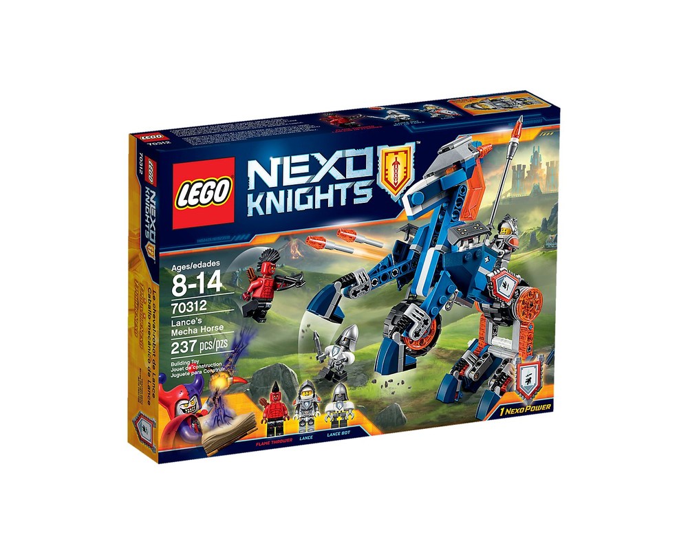 LEGO Set 70312-1 Lance's Mecha Horse (2016 Nexo Knights) | Rebrickable ...