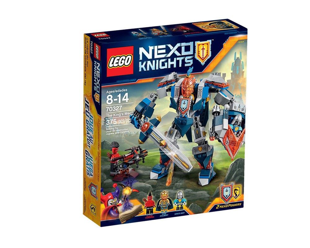 LEGO Set 70327-1 The King's Mech (2016 Nexo Knights) | Rebrickable ...