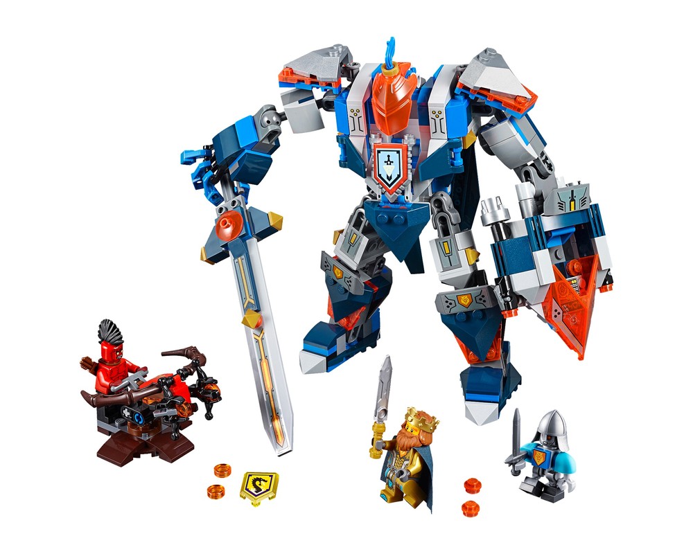 LEGO Set 70327-1 The King's Mech (2016 Nexo Knights) | Rebrickable ...