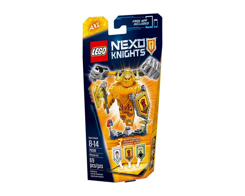LEGO Set 70336-1 Ultimate Axl (2016 Nexo Knights) | Rebrickable - Build ...