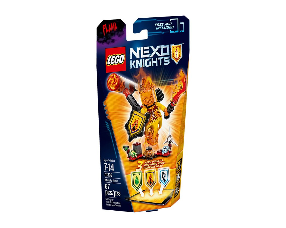 LEGO Set 70339-1 Ultimate Flama (2016 Nexo Knights) | Rebrickable ...