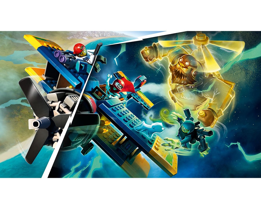LEGO Set 70429-1 El Fuego's Stunt Plane (2020 Hidden Side ...