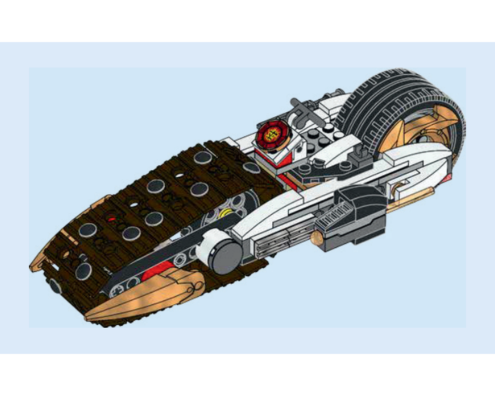 LEGO Set 70595-1-s3 Stealth Raider Kai's Bike (2016 Ninjago ...