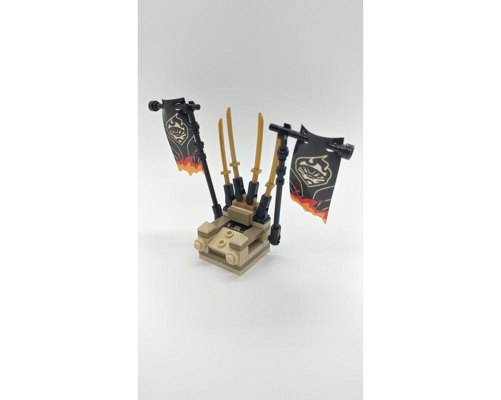 LEGO Set 70674-1-s2 Throne (2019 Ninjago) | Rebrickable - Build with LEGO