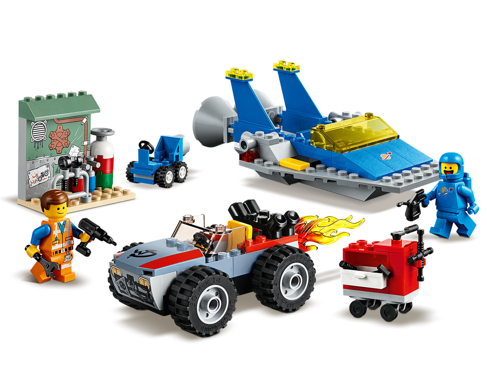 LEGO Set 70821-1 Emmet and Benny's 'Build and Fix' Workshop! (2019 The ...