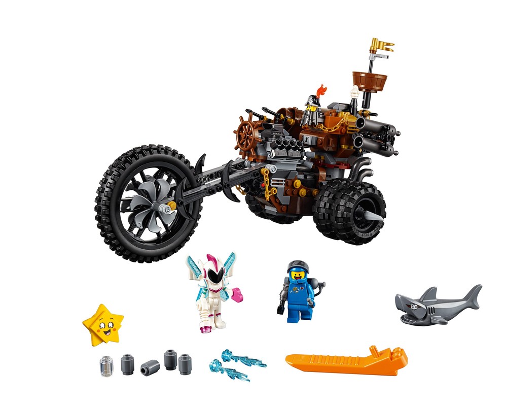 LEGO Set 70834-1 MetalBeard's Heavy Metal Motor Trike! (2019 The LEGO ...
