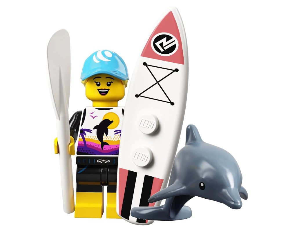 LEGO Set 71029-1 Paddle Surfer (2021 Collectible Minifigures > Series ...