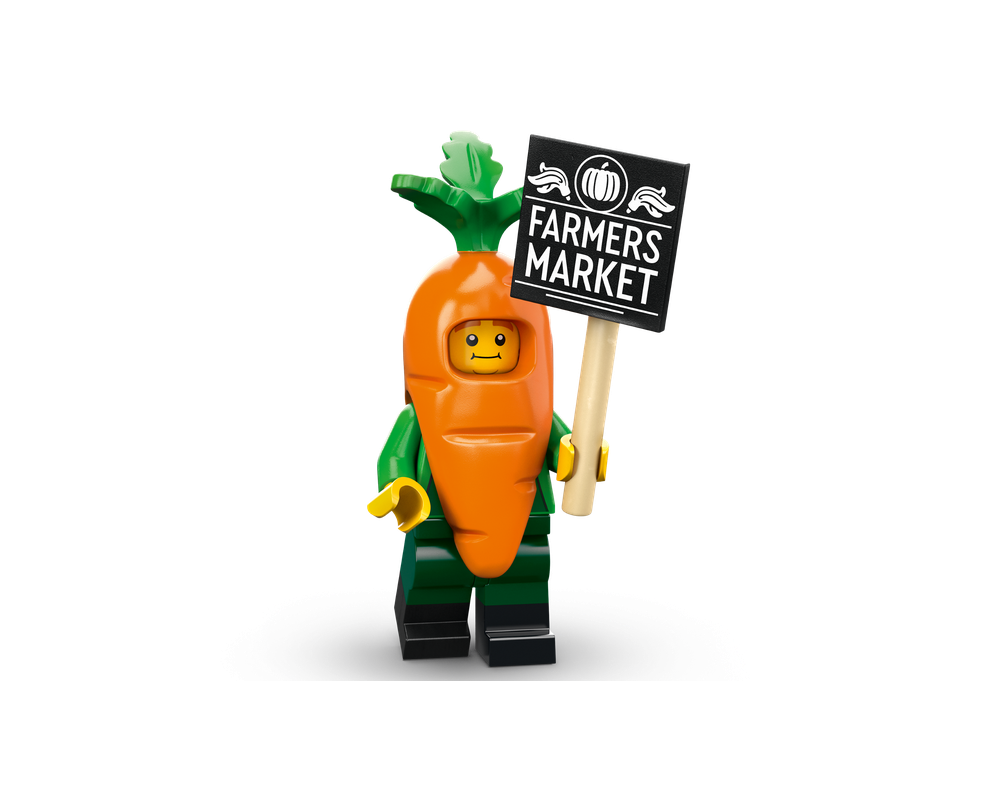 LEGO Set 71037-4 Carrot Mascot (2023 Collectible Minifigures > Series ...