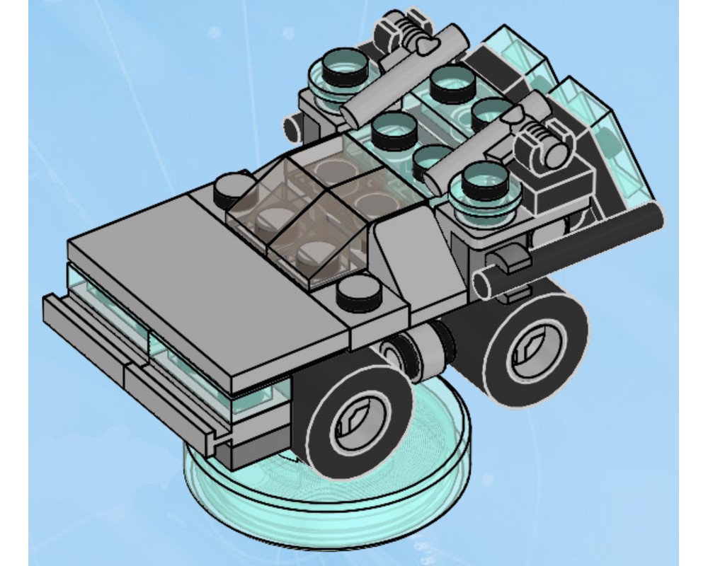 LEGO Set 71201-1-b1 Electric Time Machine (2015 Dimensions ...