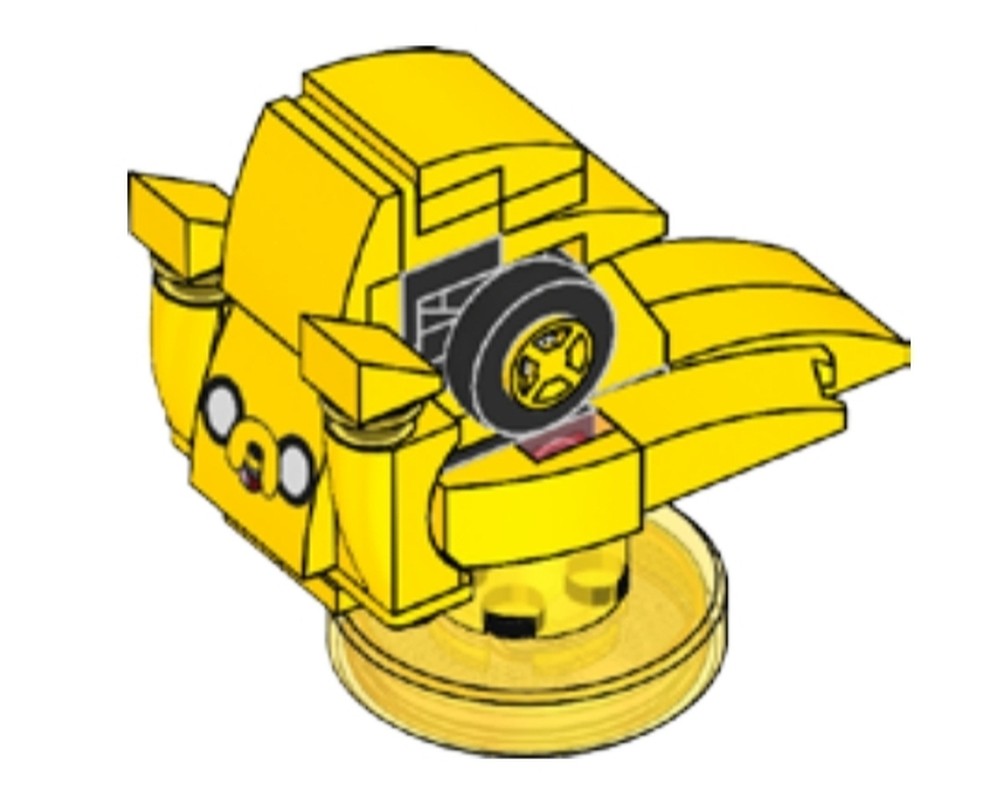 LEGO Set 71245-1-b2 Snail Dude Jake (2016 Dimensions) | Rebrickable - Build with LEGO