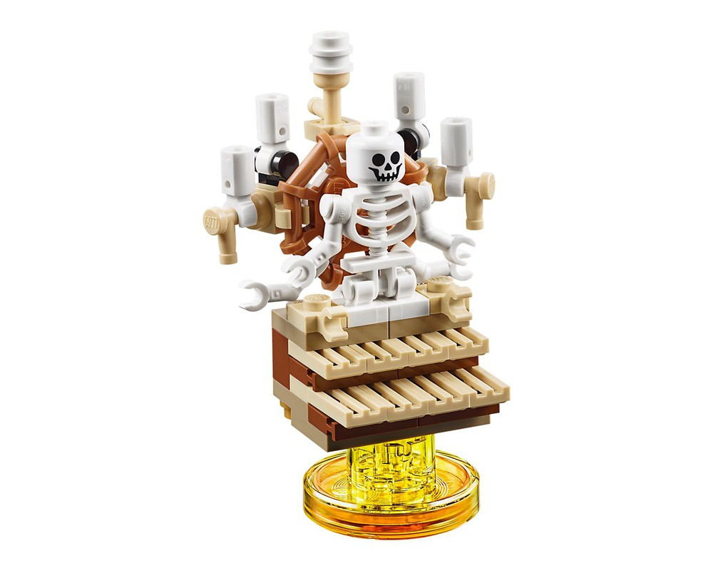 LEGO Set 71267-1-s2 Skeleton Organ (2017 Dimensions) | Rebrickable ...