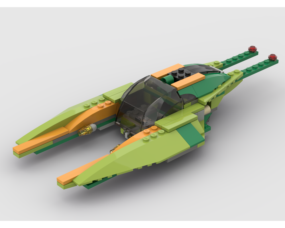 LEGO Set 7133-1-s2 Koro-2 all-environment exodrive airspeeder (2002 Star Wars) | Rebrickable ...