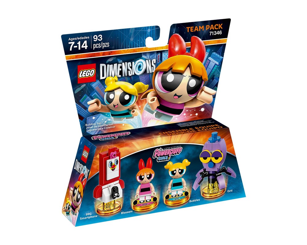Lego Set 71346 1 The Powerpuff Girls Team Pack 2017 Dimensions