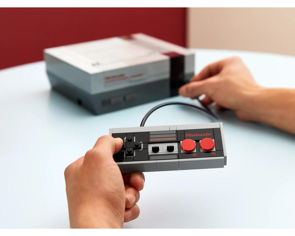 LEGO Set 71374-1-s1-s2 Nintendo Entertainment System Controller (2024 ...