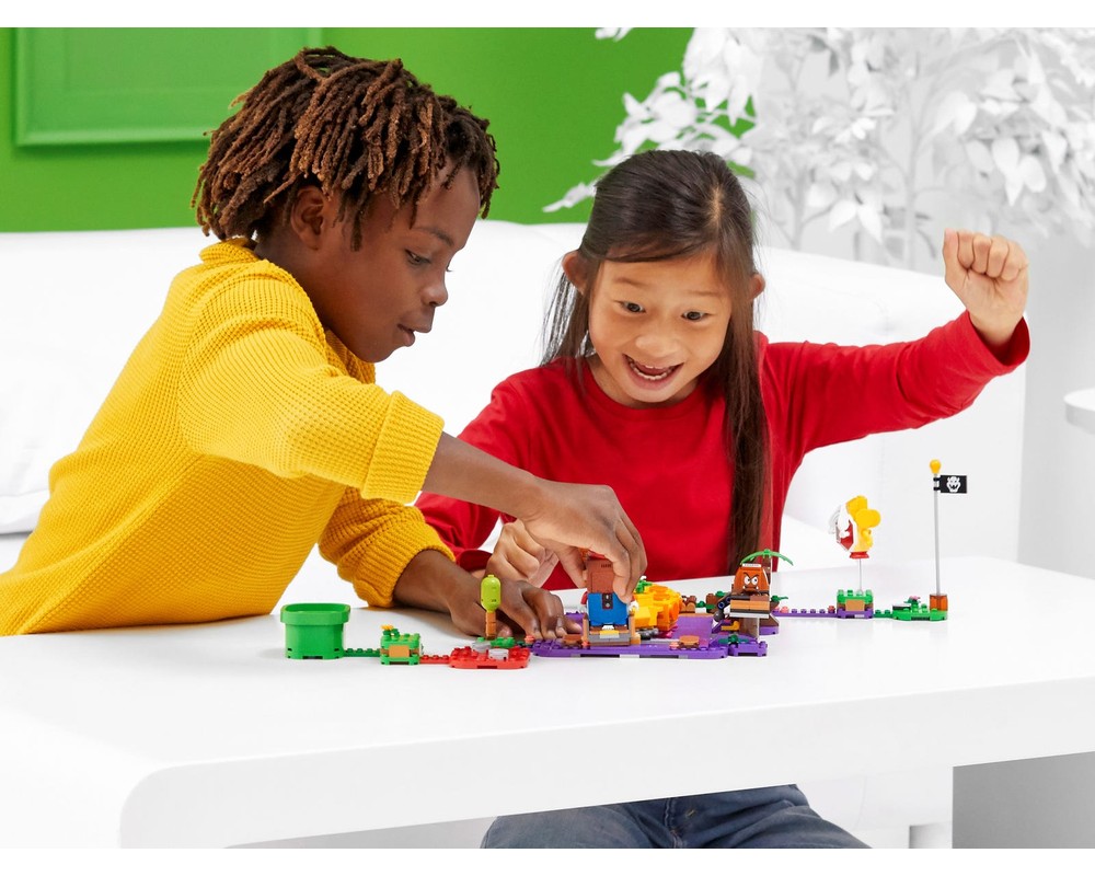 LEGO Set 71383-1 Wiggler's Poison Swamp Expansion Set (2021 Super Mario ...