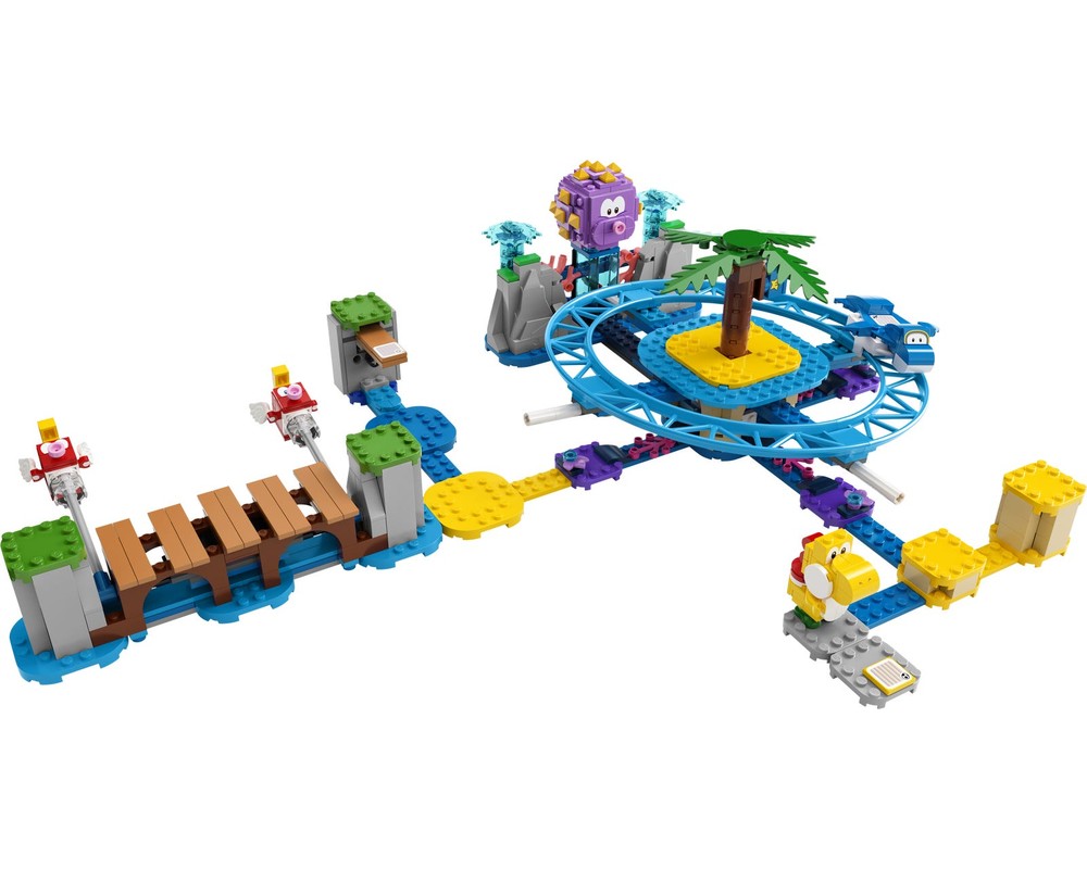 LEGO Set 71400-1 Big Urchin Beach Ride Expansion Set (2022 Super Mario ...