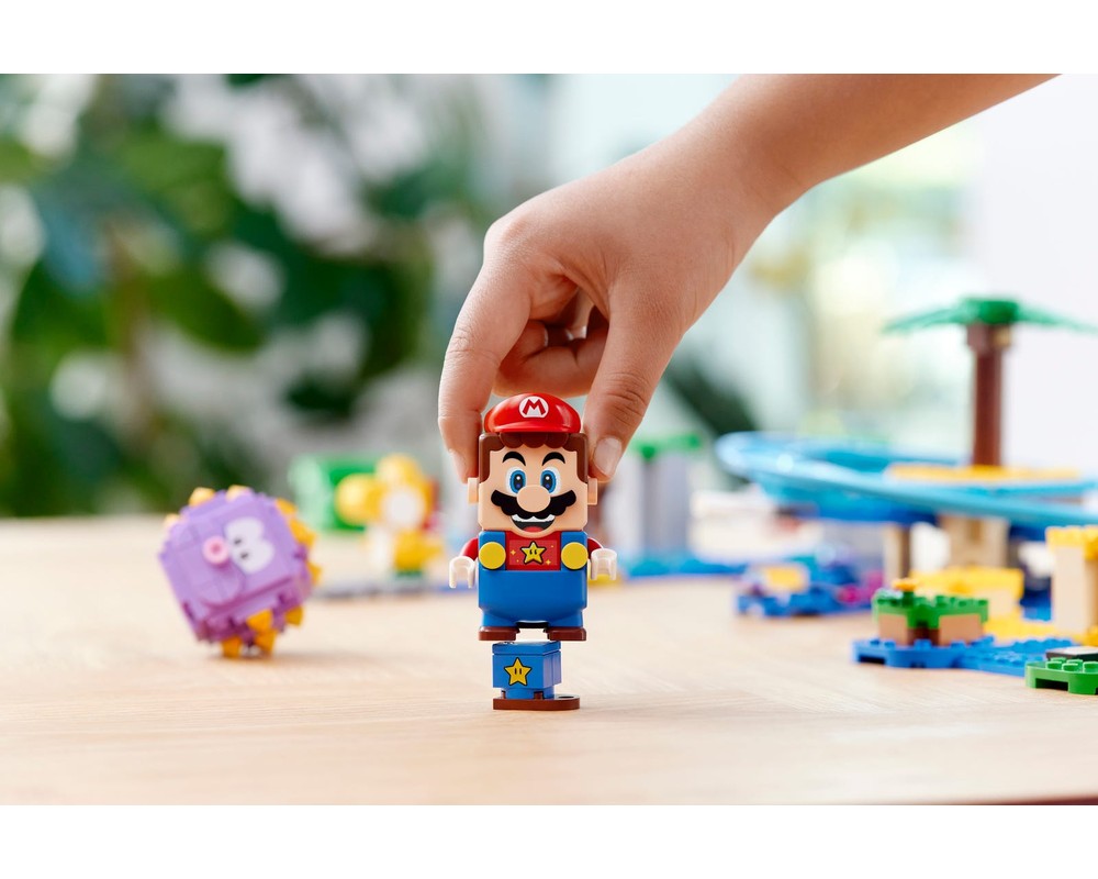 LEGO Set 71400-1 Big Urchin Beach Ride Expansion Set (2022 Super Mario ...