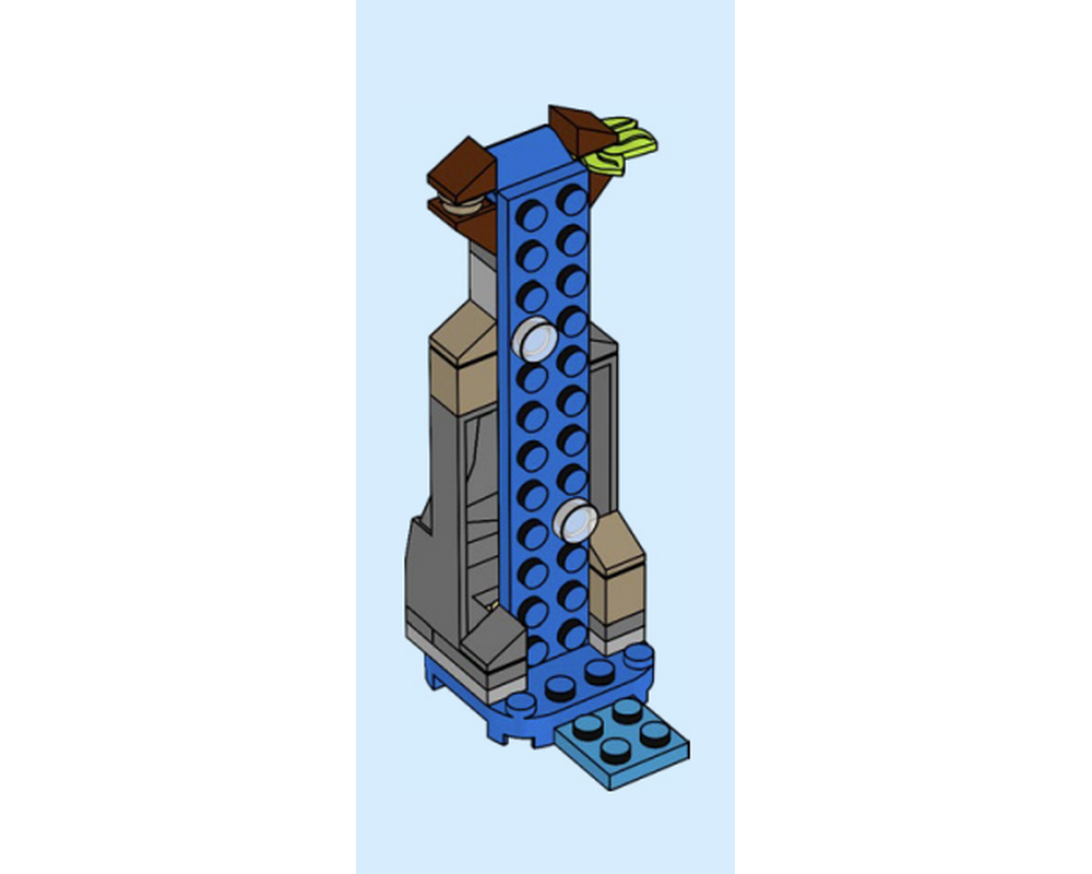 LEGO Set 71425-1-s9 Waterfall (2023 Super Mario) | Rebrickable - Build ...