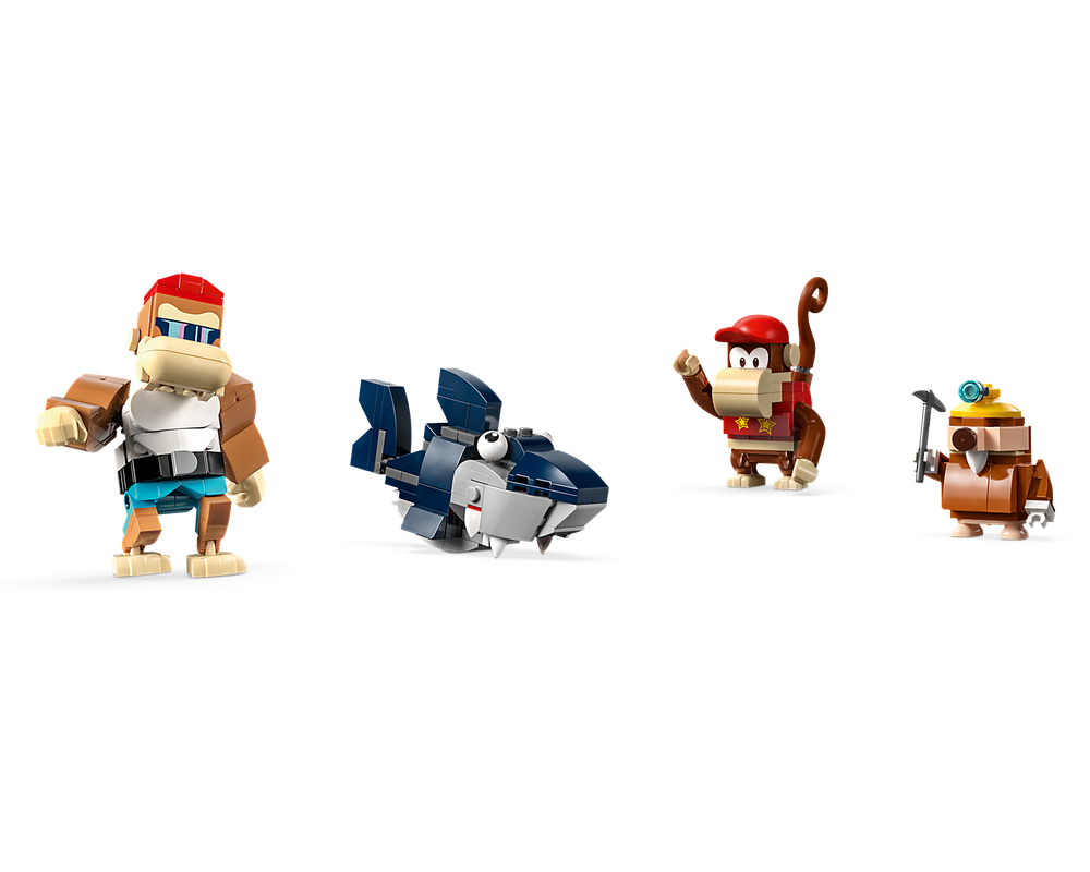 LEGO Set 71425-1 Diddy Kong's Mine Cart Ride Expansion Set (2023 Super ...