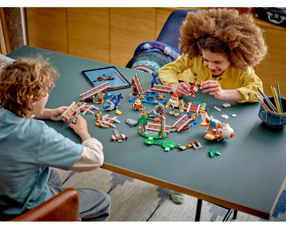 LEGO Set 71425-1 Diddy Kong's Mine Cart Ride Expansion Set (2023 Super ...