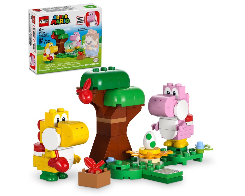 LEGO Set 71428-1 Yoshis' Egg-cellent Forest Expansion Set (2024 Super ...