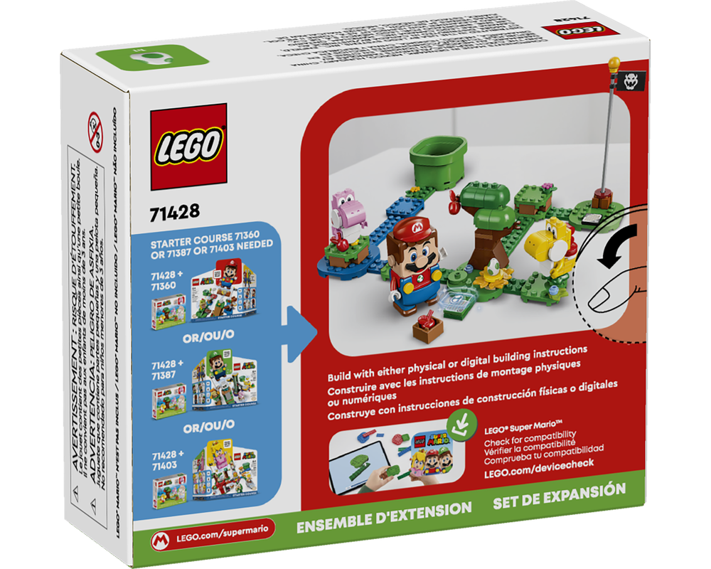 LEGO Set 71428-1 Yoshis' Egg-cellent Forest Expansion Set (2024 Super ...
