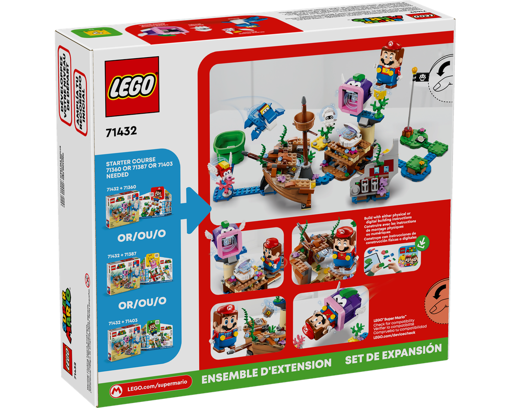 LEGO Set 71432-1 Dorrie's Sunken Shipwreck Adventure Expansion Set ...