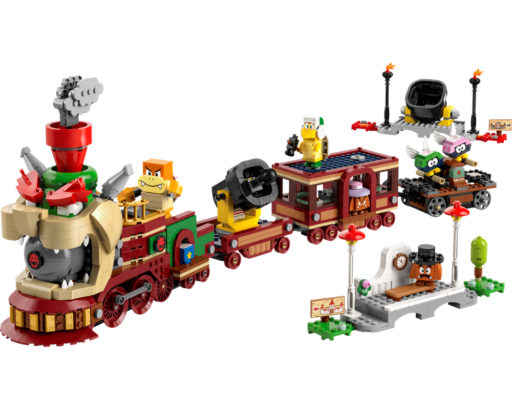 LEGO Set 71437-1 The Bowser Express Train (2024 Super Mario ...