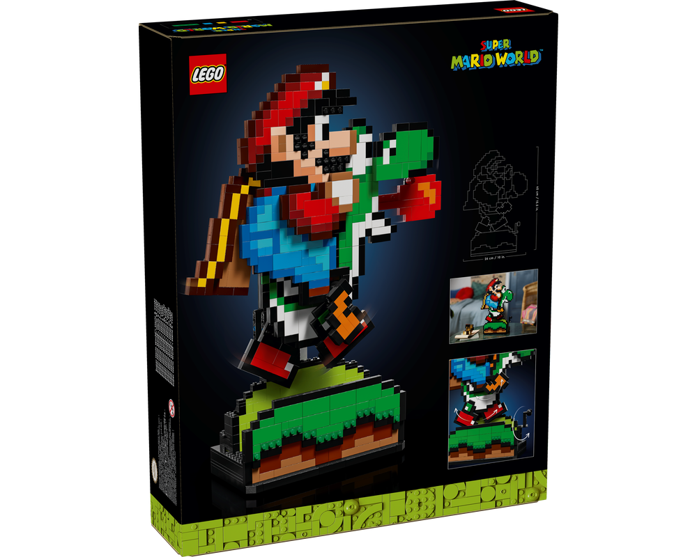 LEGO Set 71438-1 Super Mario World: Mario & Yoshi (2024 Super Mario ...