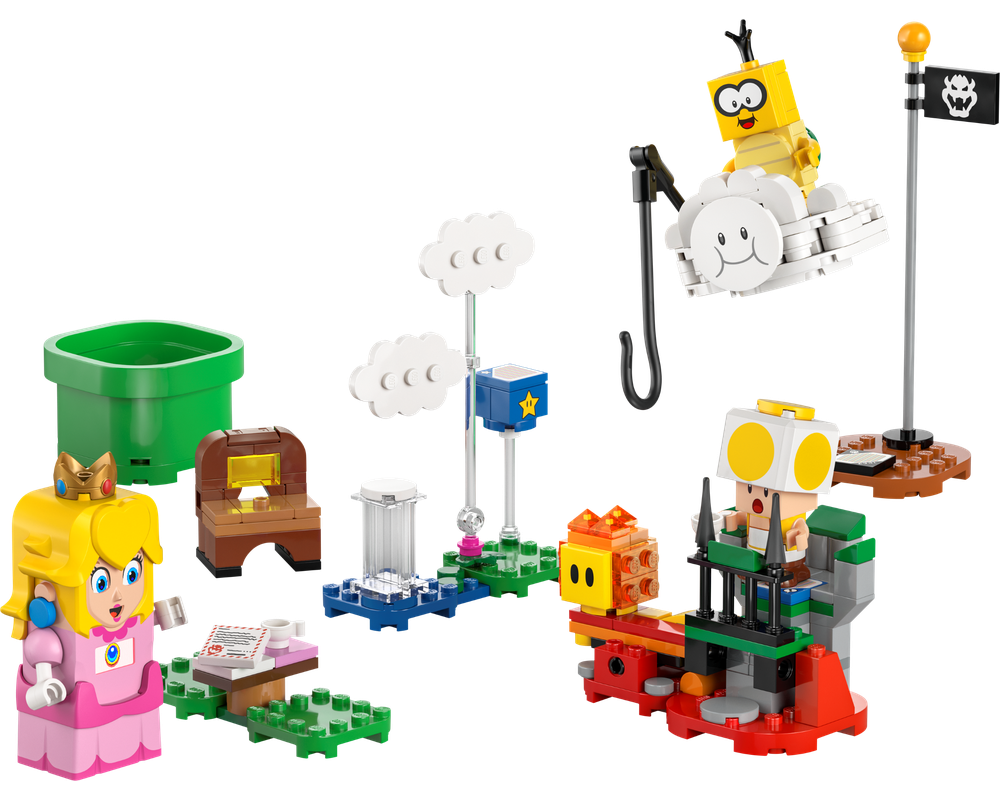 LEGO Set 71441-1 Adventures with Interactive LEGO Peach (2024 Super ...