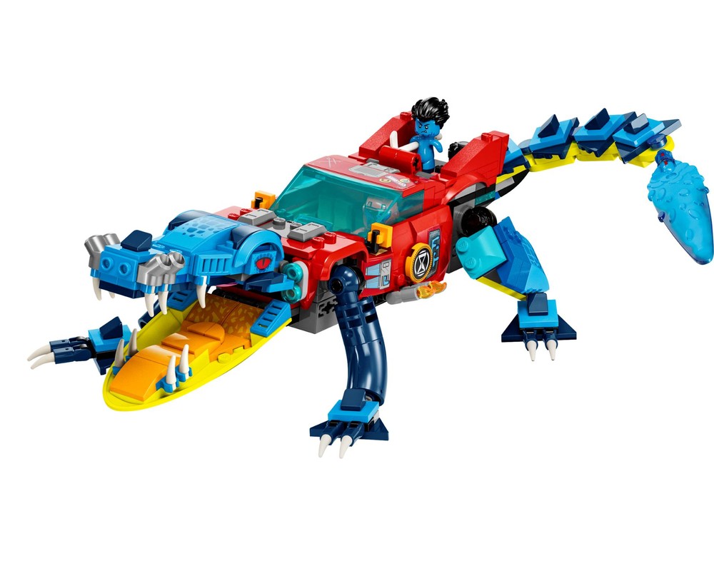 LEGO Set 71458-1-b2 Crocodile Car - Croc Mode (2023 Dreamzzz ...