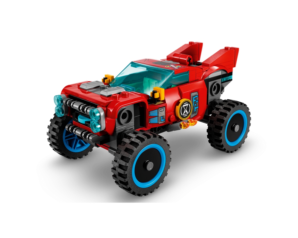 LEGO Set 71458-1 Crocodile Car (2023 Dreamzzz) | Rebrickable - Build ...