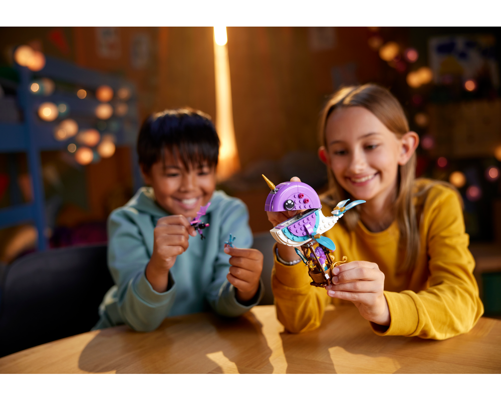 LEGO Set 71472-1 Izzie's Narwhal Hot-Air Balloon (2024 Dreamzzz ...