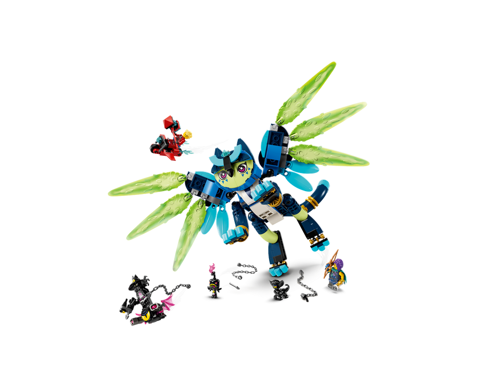 LEGO Set 71476-1 Zoey and Zian the Cat-Owl (2024 Dreamzzz ...