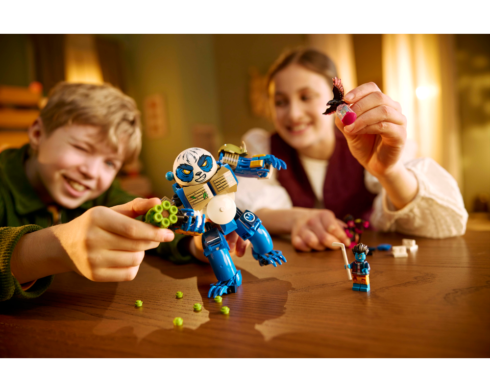 LEGO Set 71480-1 Logan the Mighty Panda (2024 Dreamzzz) | Rebrickable ...